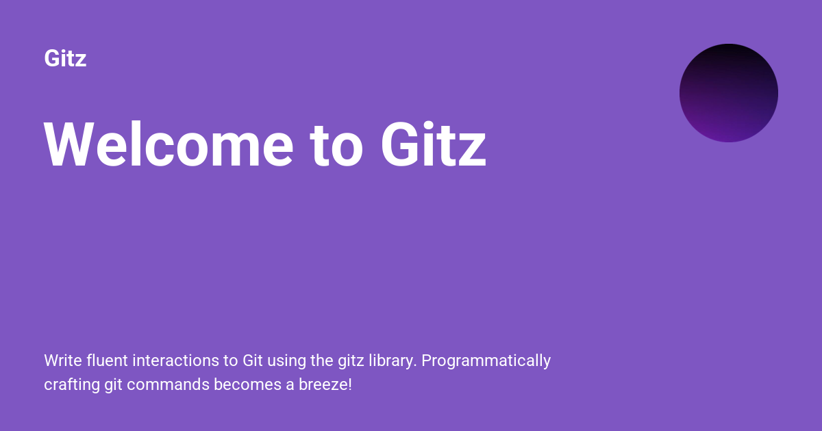 Welcome to Gitz - Gitz